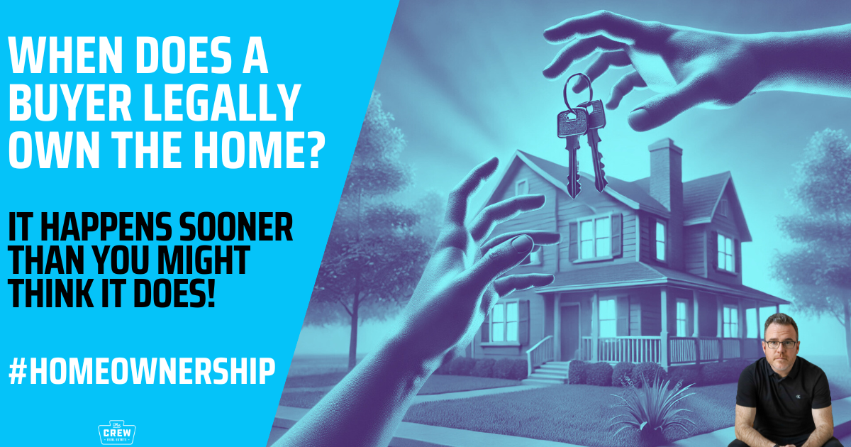 When Does a Buyer Legally Own the Home? | Matt Allman - Brantford Real ...